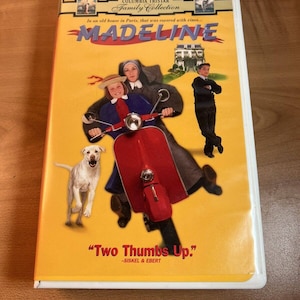 Madeline (VHS, 1998, Clam Shell Release) Columbia Tristar - Etsy