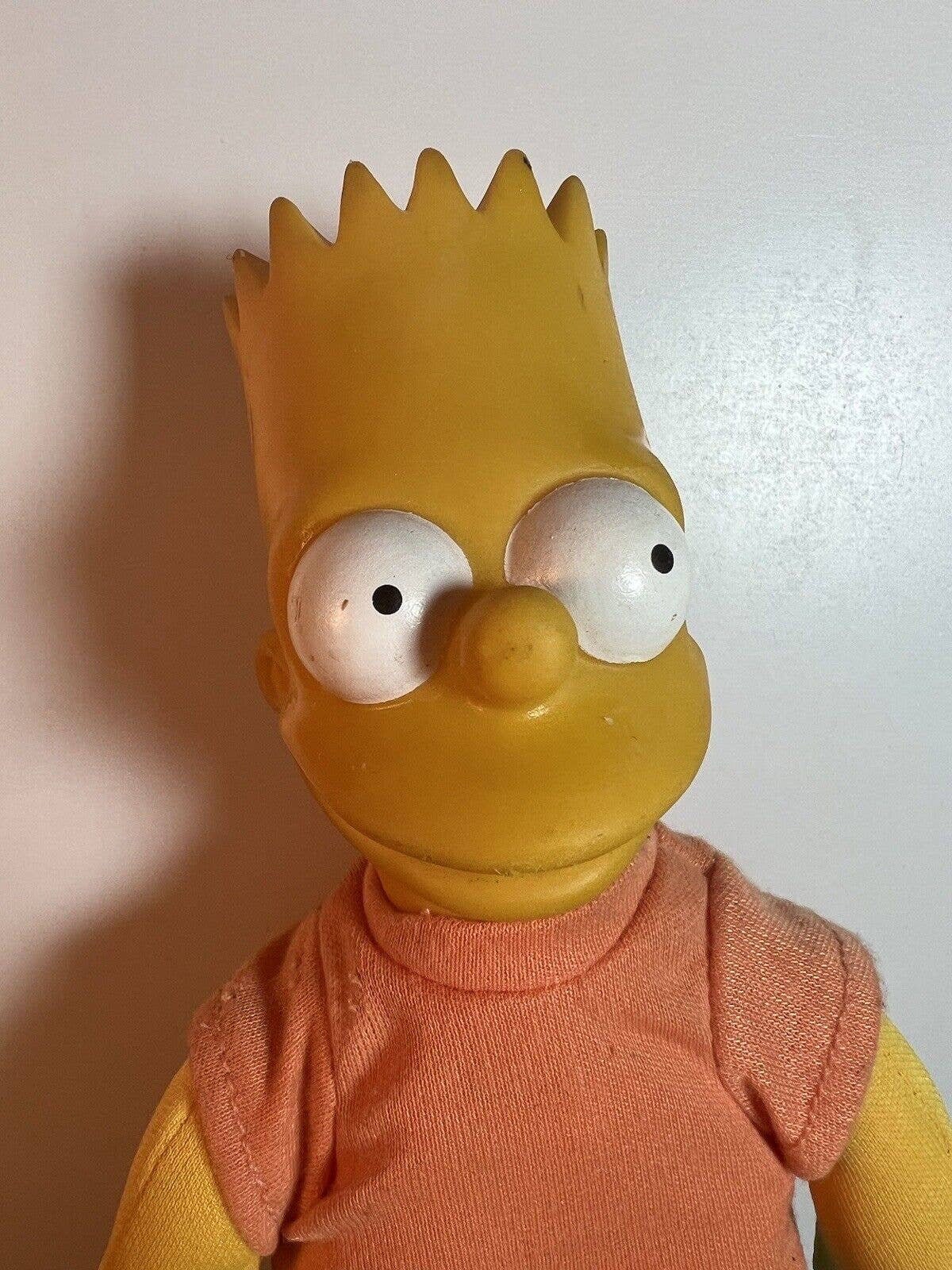 Bart Simpson 9” 1990 Soft Body Vinyl Head Feet 20th Century Fox - Etsy