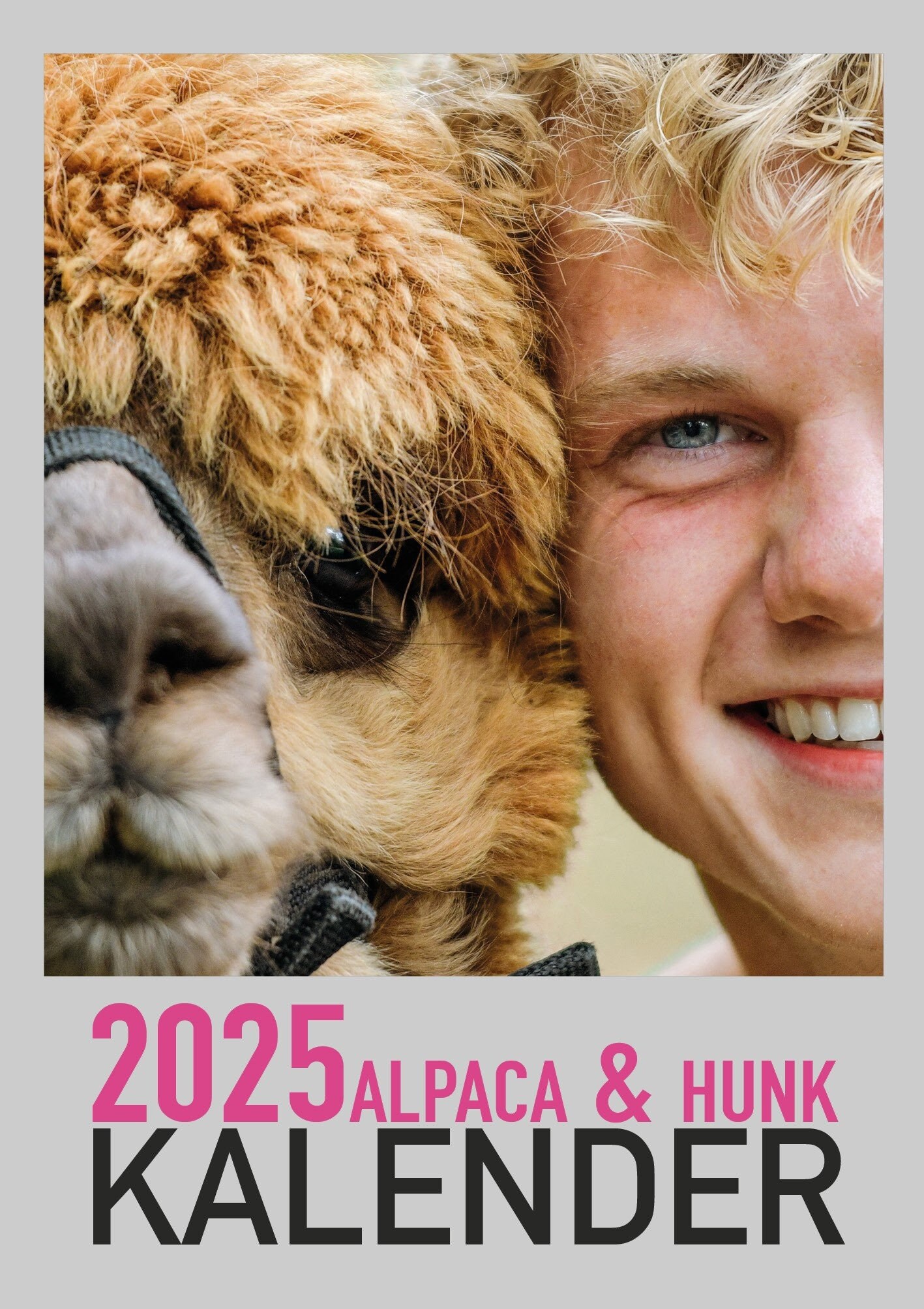 Alpaca & Hunk Calendar 2025 - Etsy