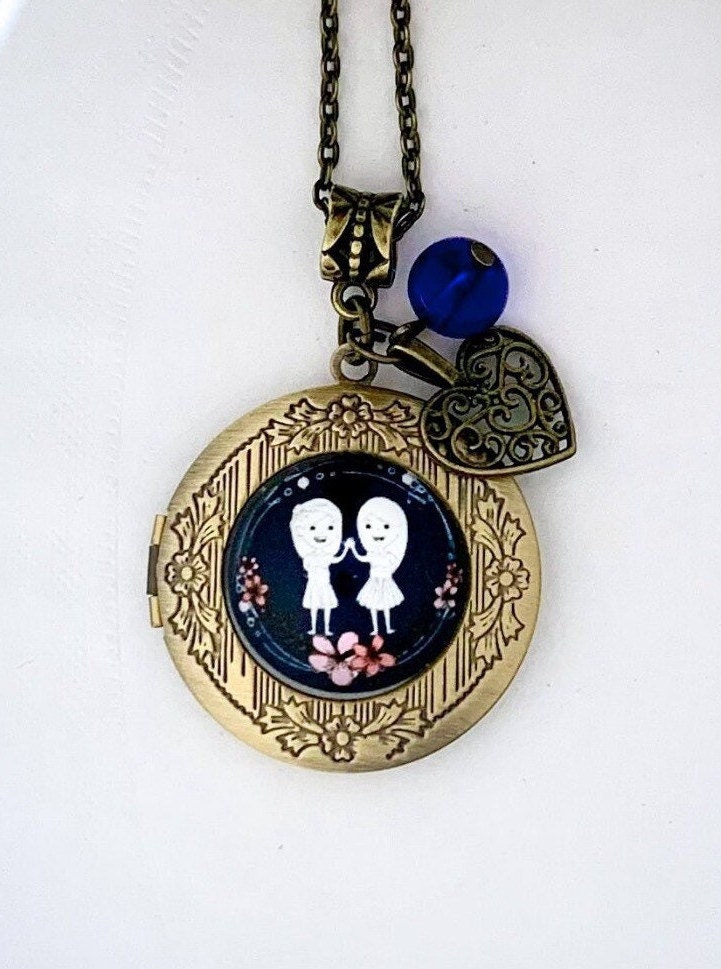 Friendship Locket Bible Verse Locket Quote Locket Bible - Etsy