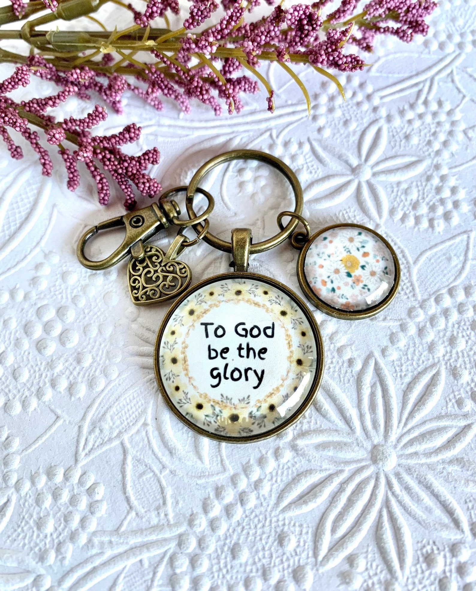 Christian Keychain Hymns Keychain Bible Verse Keychain - Etsy