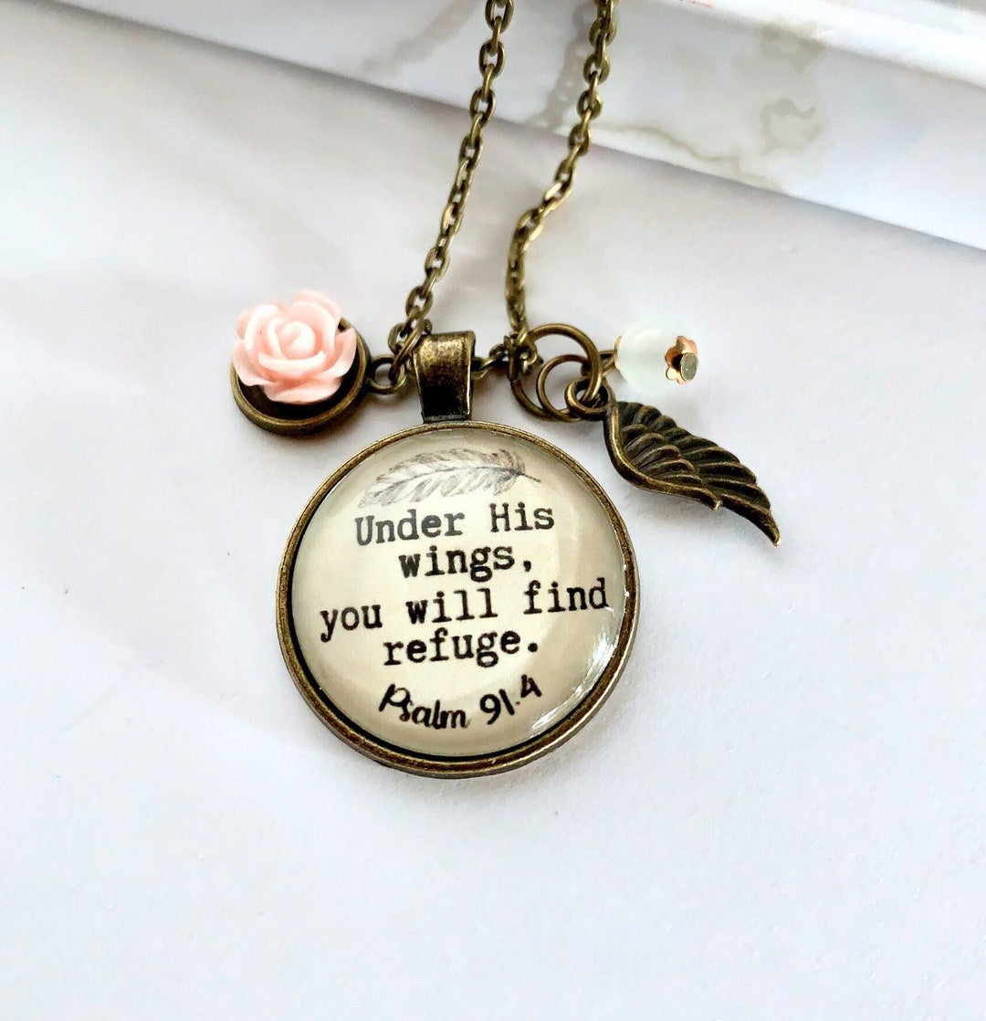 Christian Jewelry for Women/bible Verse Necklace/scripture Pendant ...