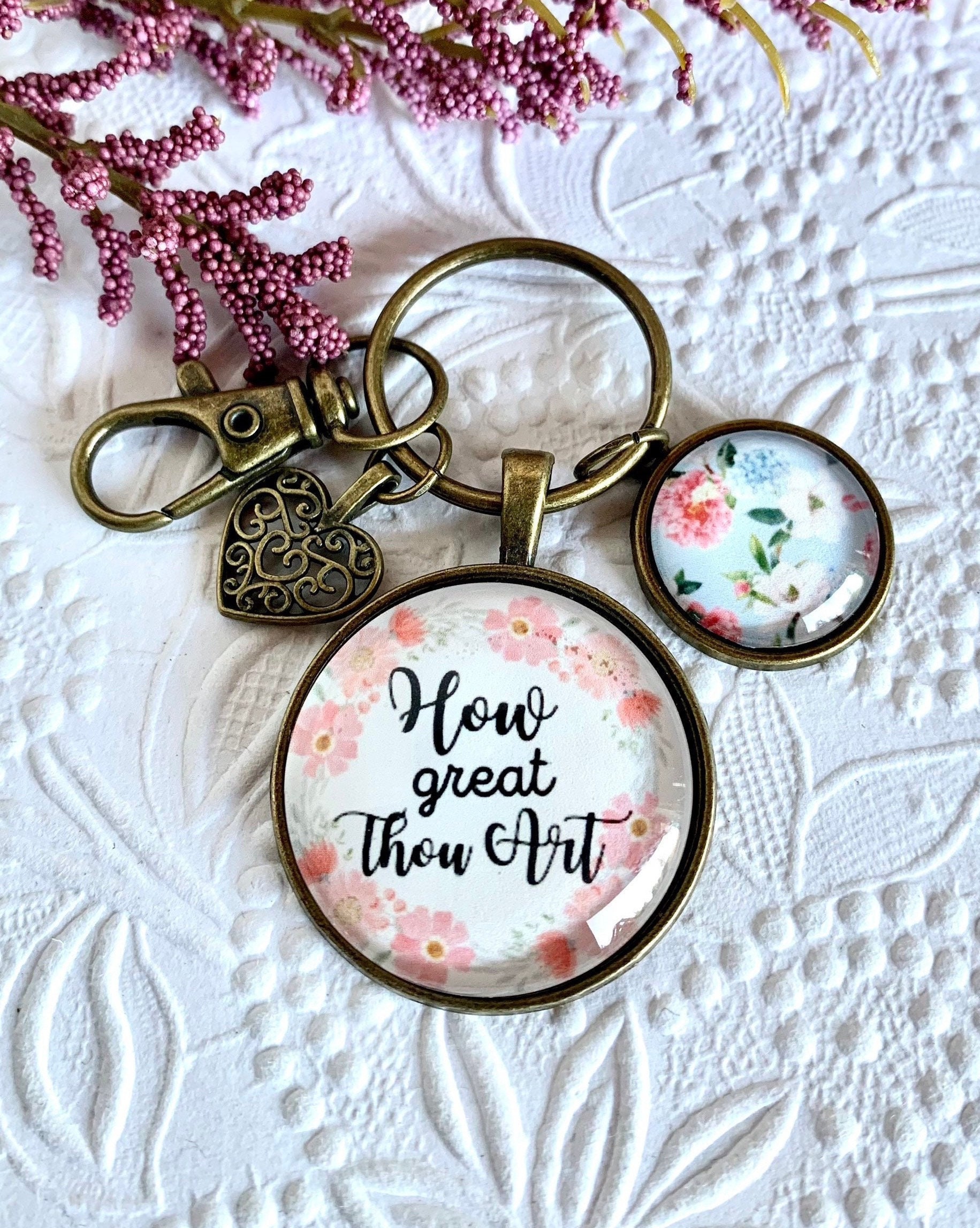 Christian Keychain, Hymns Keychain, Bible Verse Keychain, Scripture ...