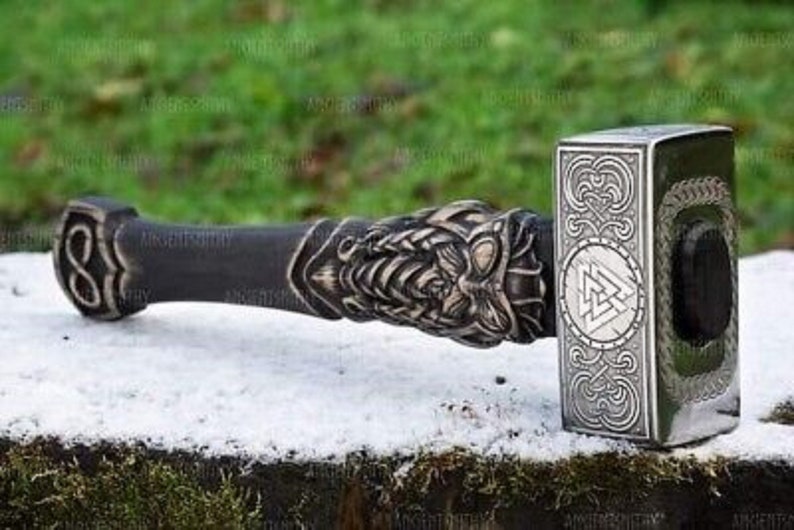 Viking Hammer Thor Hammer War Hammer Blacksmith Hammer - Etsy