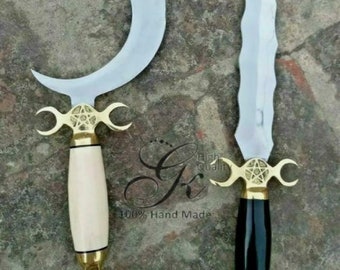 Crescent Moon Boline Knife - Etsy