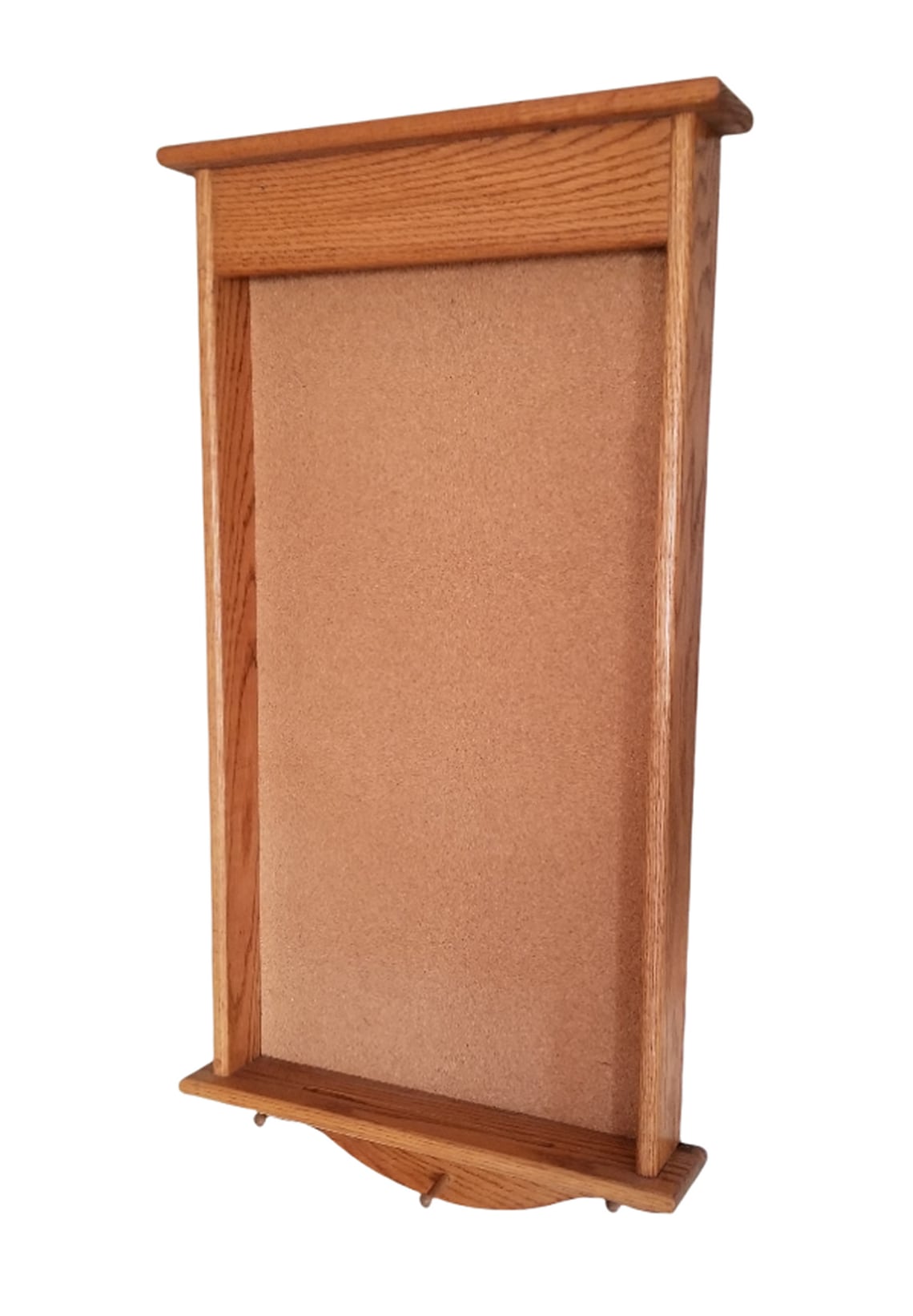 Wall Calendar Frame With Corkboard Oak | Etsy