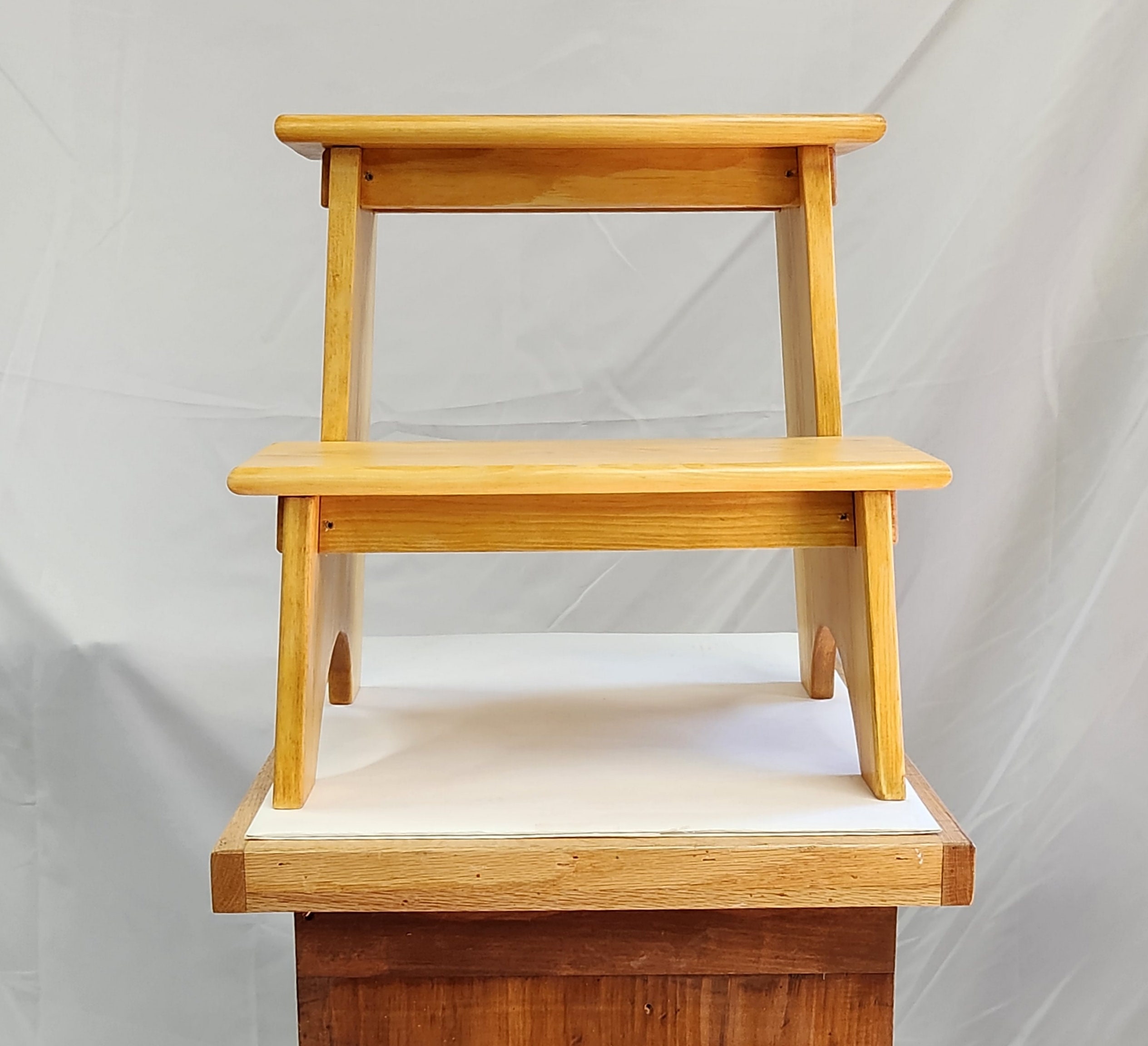 Step Stool of Recycled Pine - Etsy