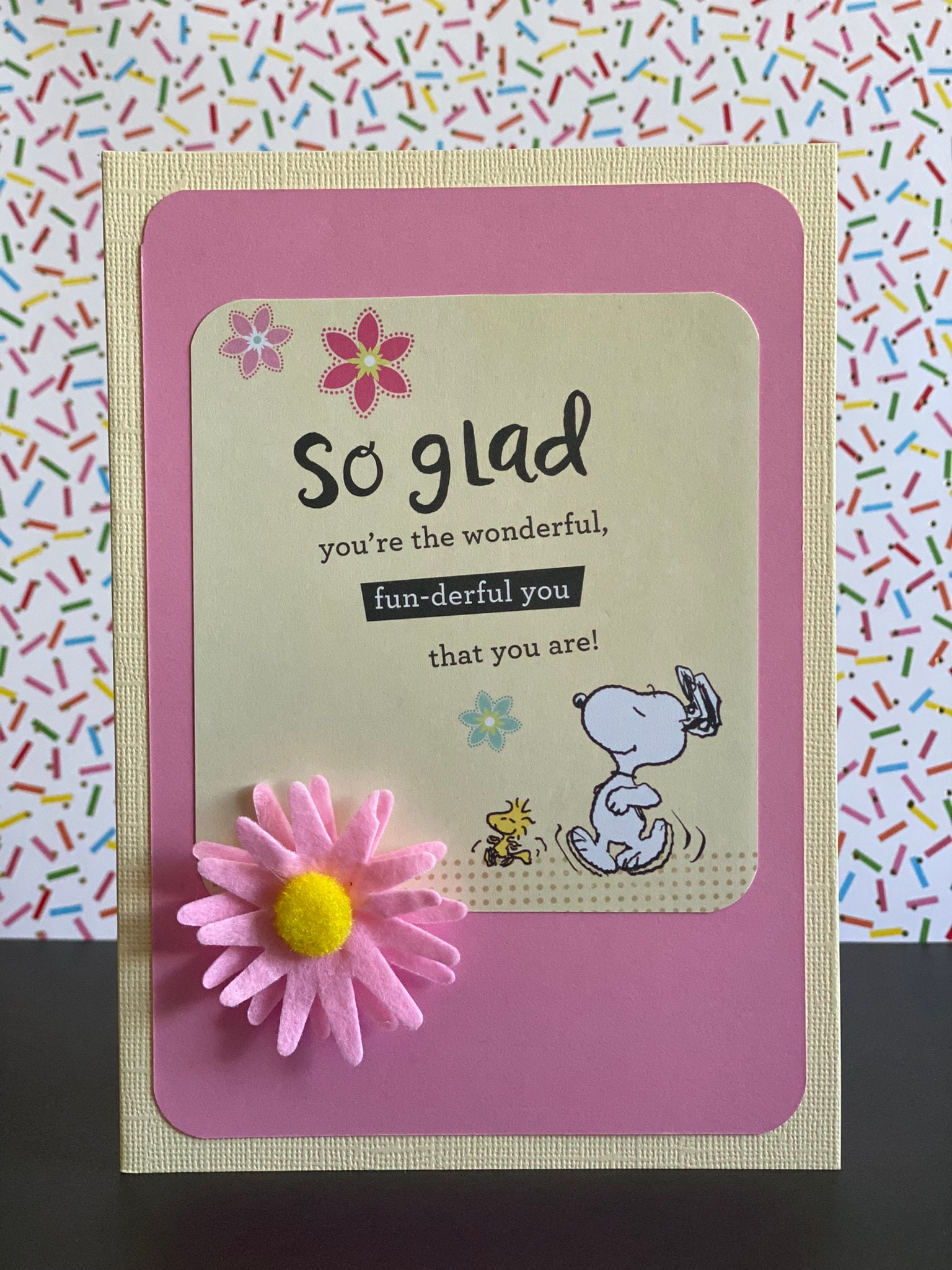 PEANUTS so Glad Encouragement Card Card for Him Card for Husband Card ...