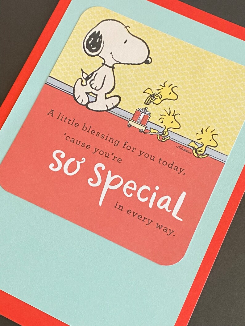 PEANUTS so Special Encouragement Card | Card for Him | Card for Husband ...