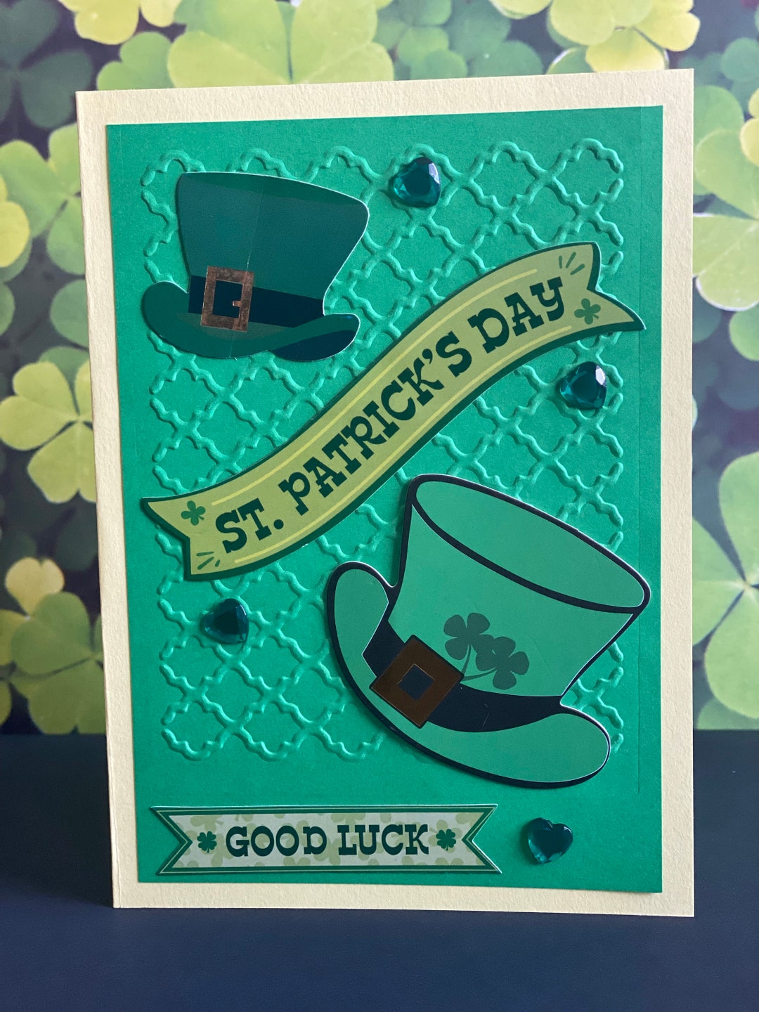 Good Luck I St Patrick Day Card | Card for Him | Card for Husband ...