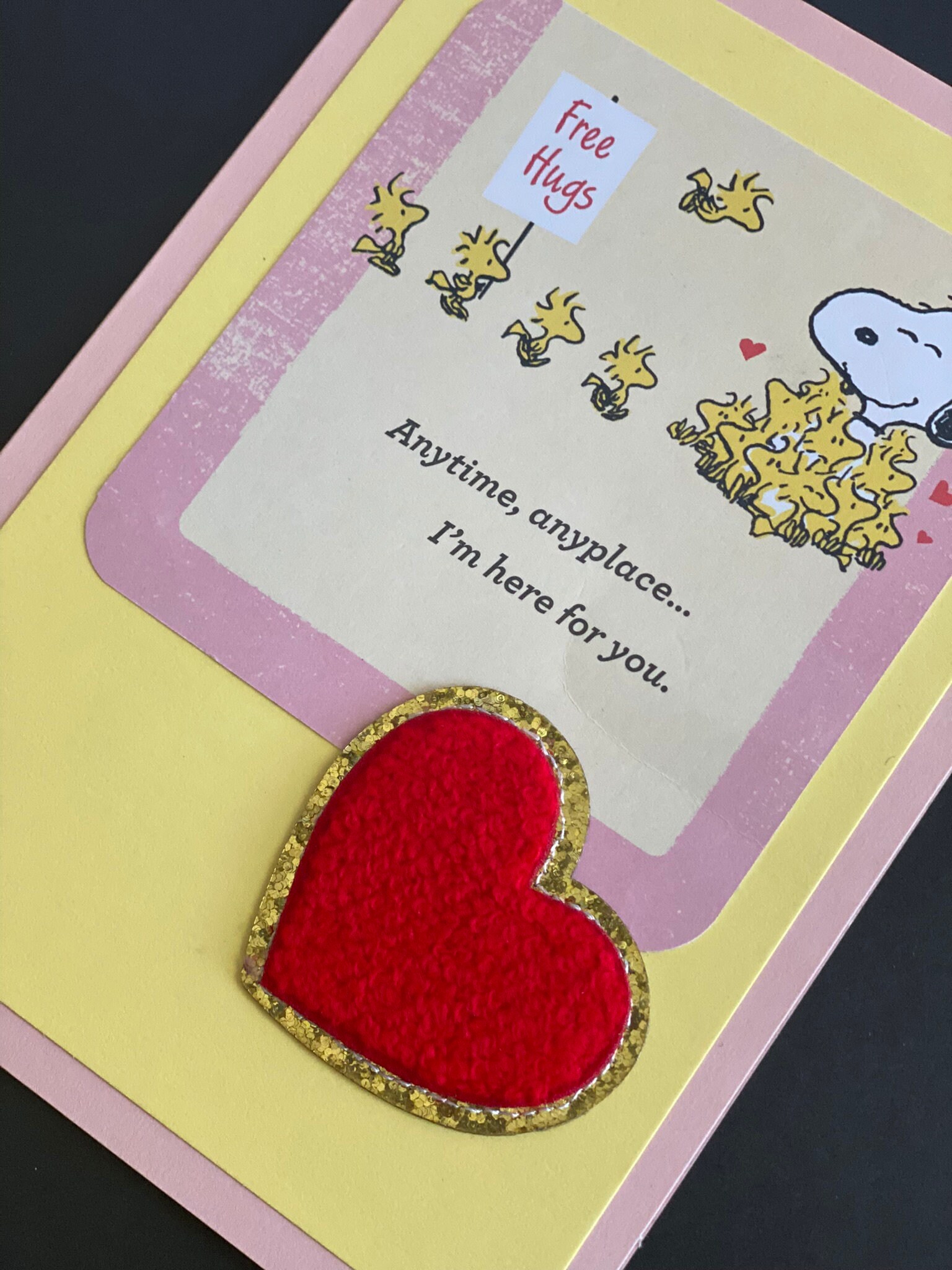 PEANUTS Free Hugs Encouragement Card Card for Him Card for - Etsy