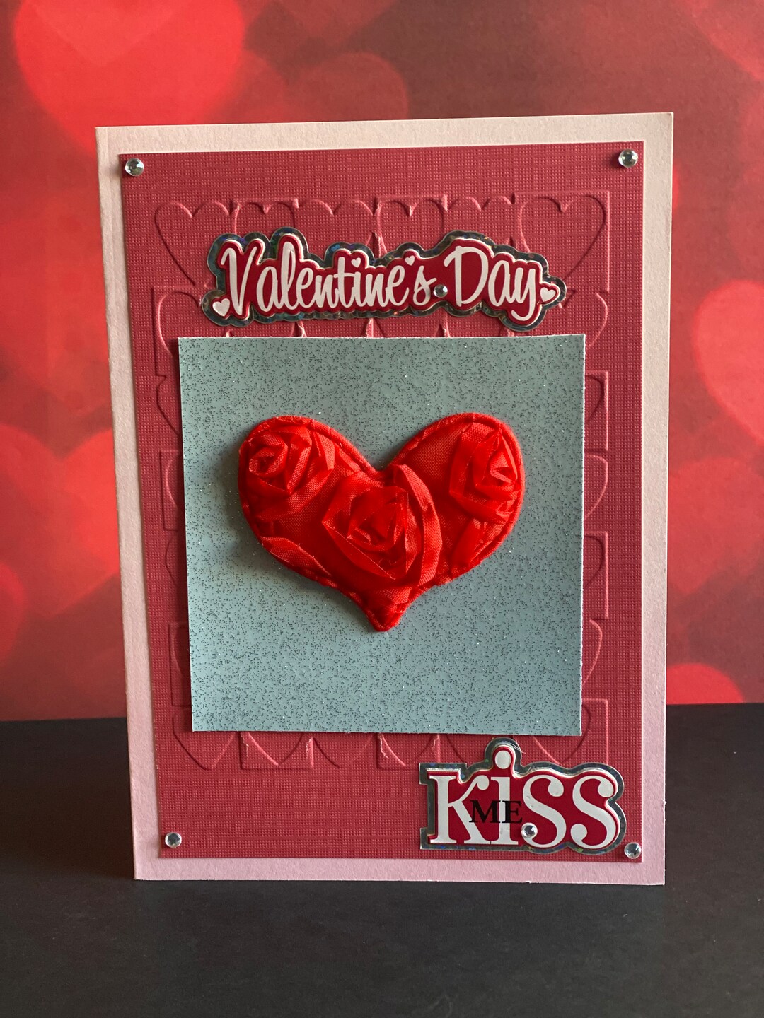 Valentine's Day Kiss I Valentine’s Day Card | Card for Him | Card for ...