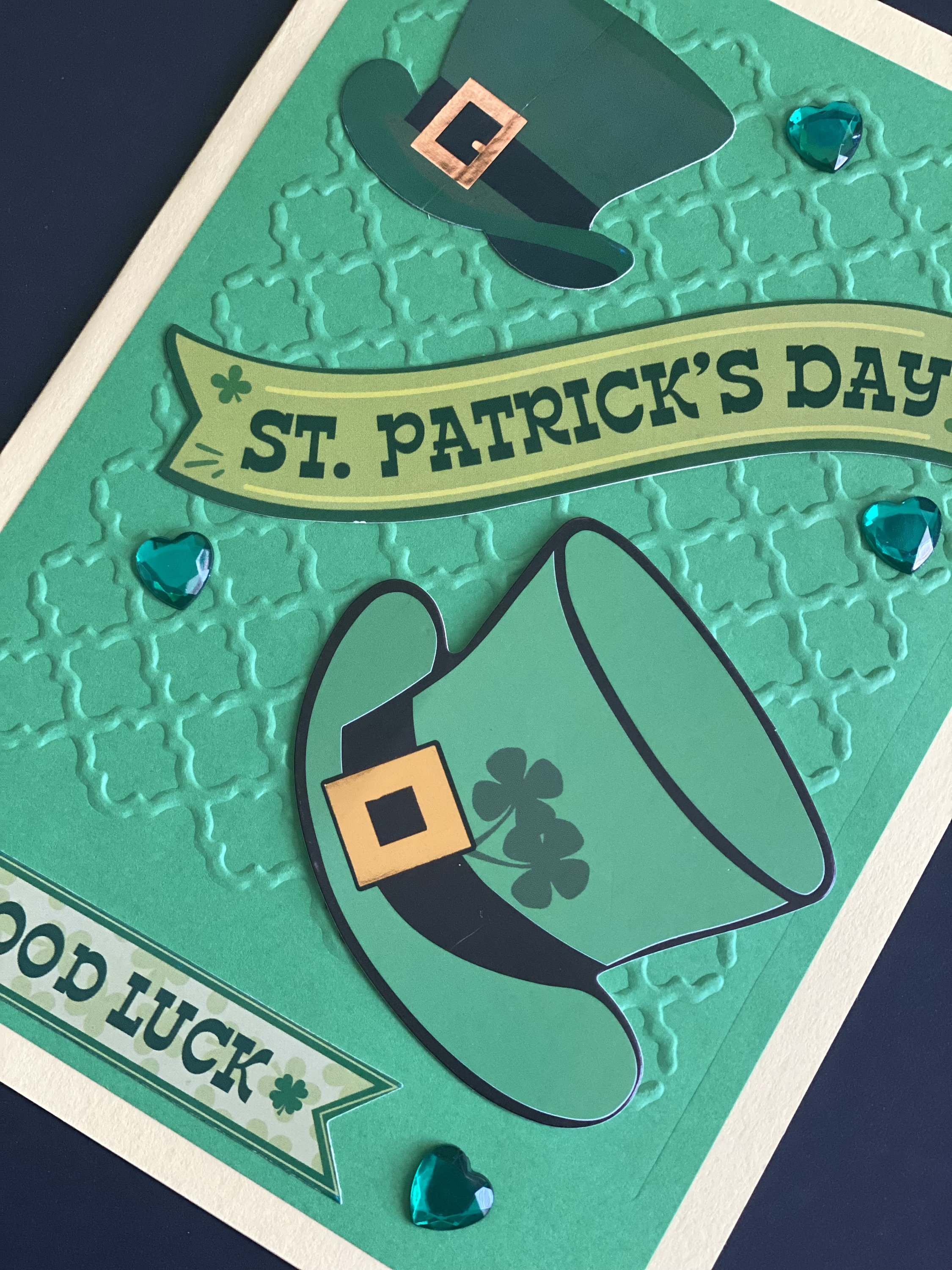 Good Luck I St Patrick Day Card Card for Him Card for Husband Card for ...