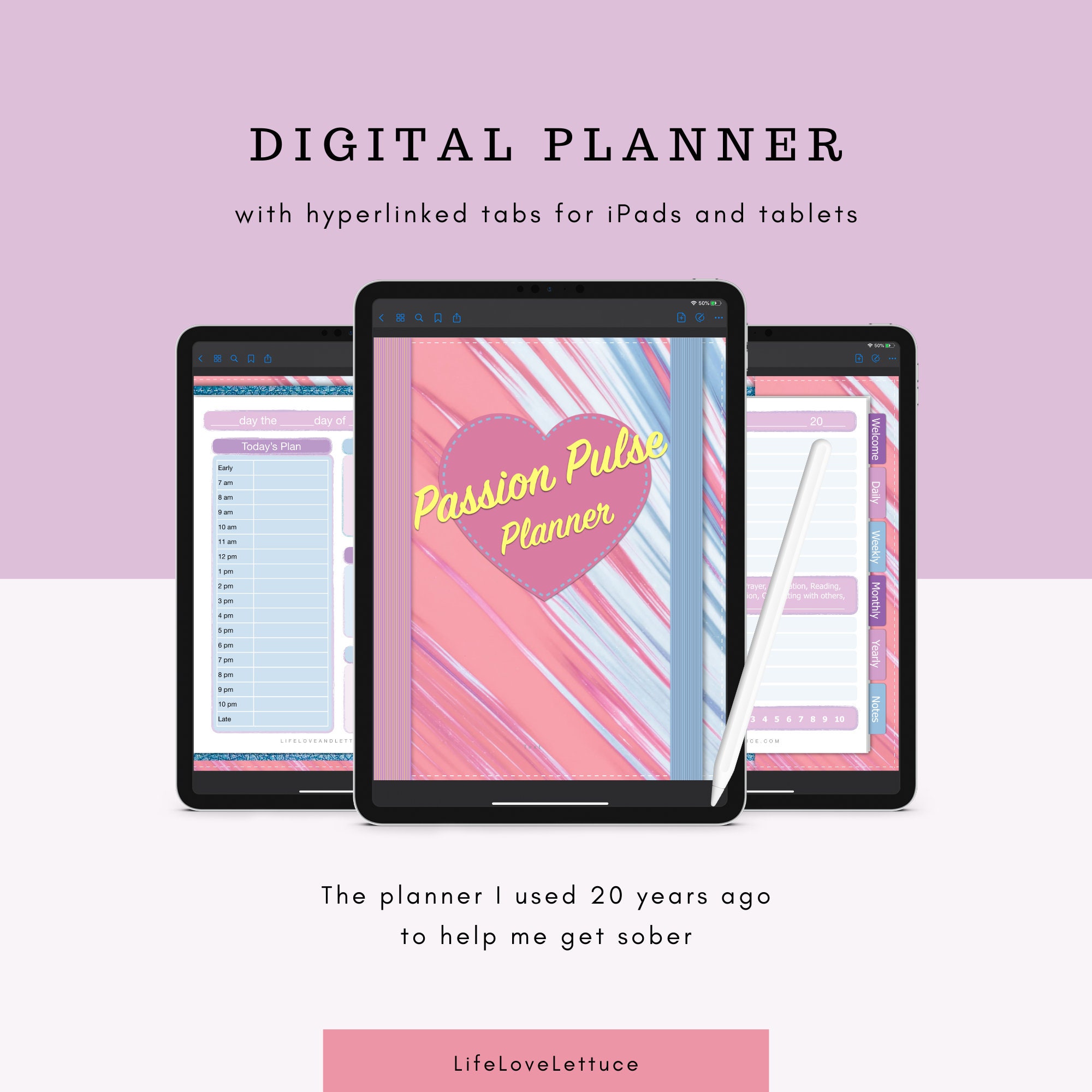 Digital Planner, Passion Pulse Planner, Goodnotes Planner, iPad Planner ...
