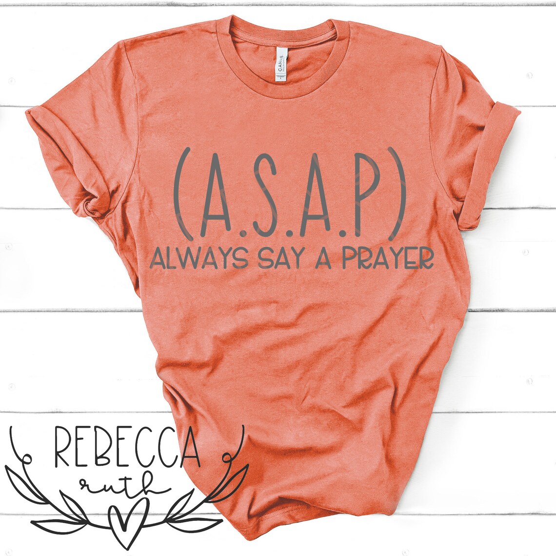 ASAP always Say a Prayer Christian SVG File - Etsy