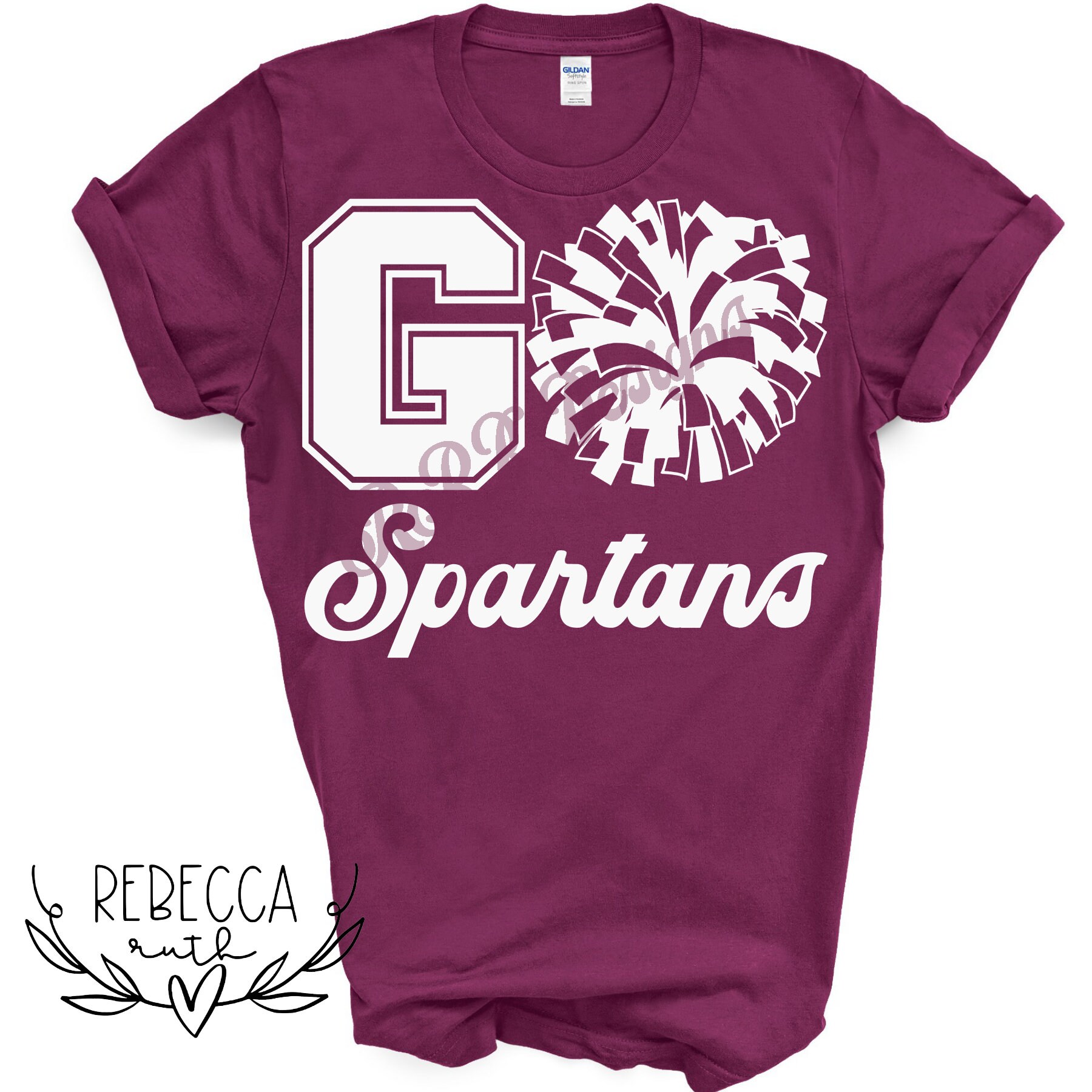 GO SPARTANS CHEER Svg & Png - Etsy