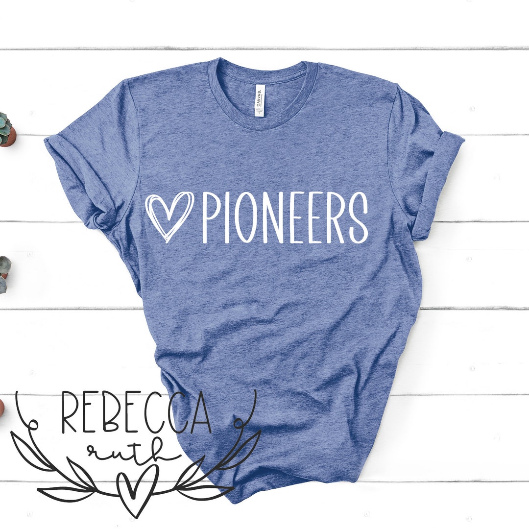 PIONEERS HEART png and Svg Both Black and White - Etsy