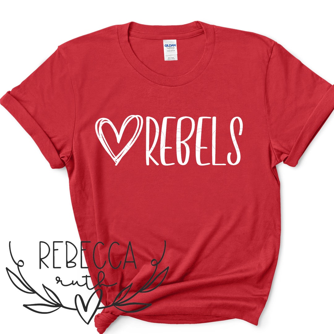 REBELS HEART Svgs - Etsy