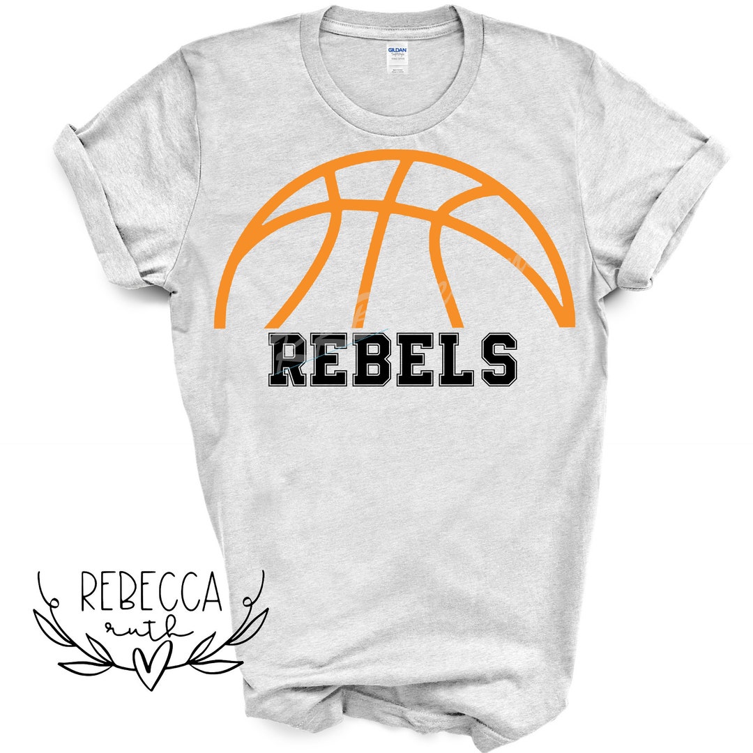 REBELS HIGHSCHOOL BASKETBALL Svg and Png - Etsy
