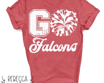 Falcons Cheer Svg - Etsy