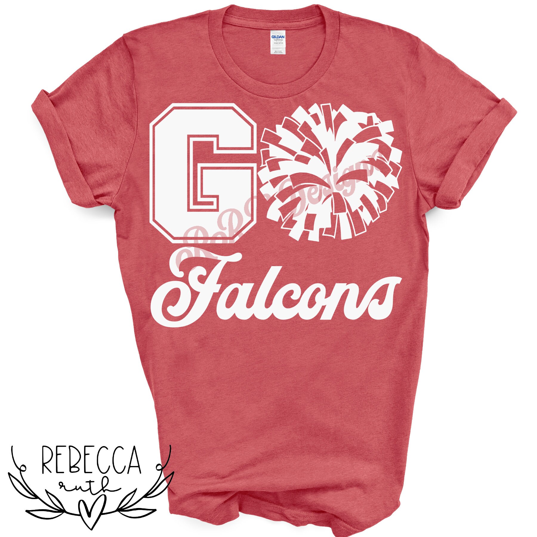 GO FALCONS CHEER Mascot Svg & Png Digital Files - Etsy
