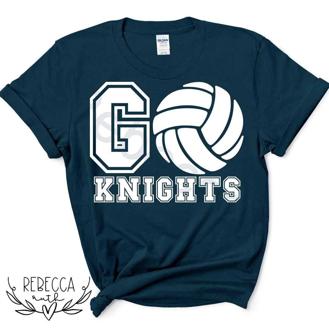 GO KNIGHTS VOLLEYBALL Svg and Png - Etsy