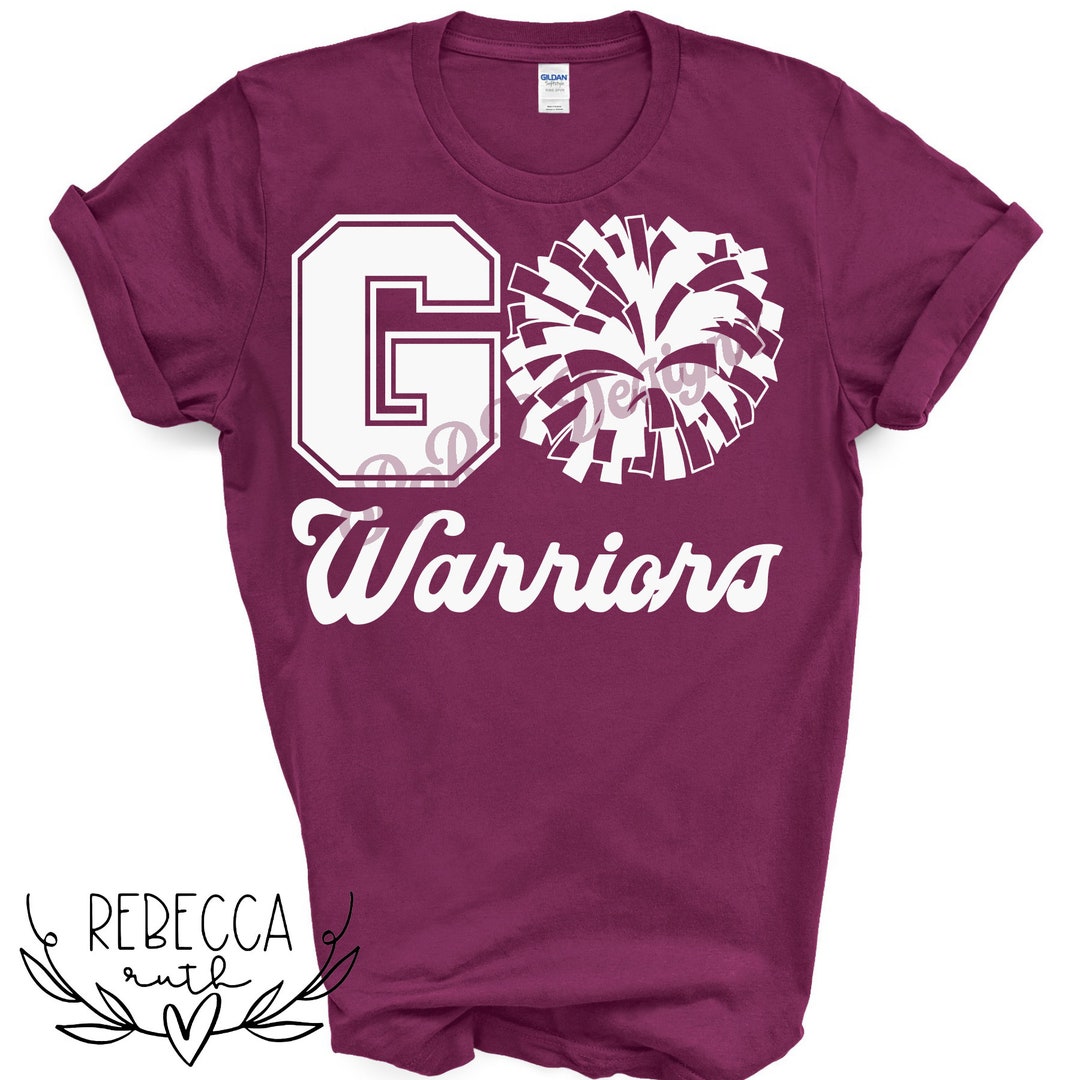 GO WARRIORS CHEER png and Svg - Etsy