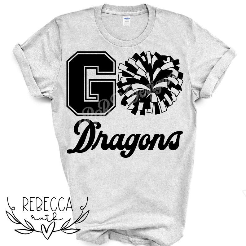 GO DRAGONS CHEER Svg and Png - Etsy