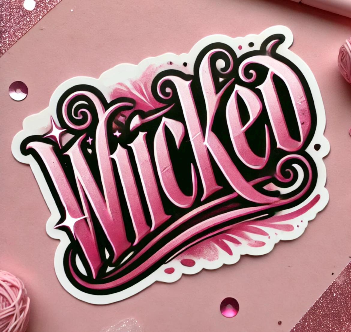 Pink Wicked Sticker: Glinda Style Digital Download - Etsy.de