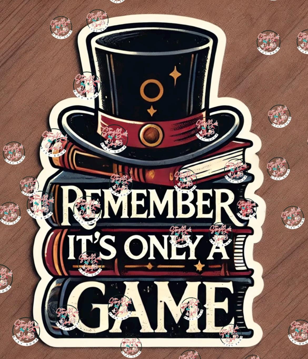 Remember It’s Only a Game Digital Caraval Sticker - Etsy