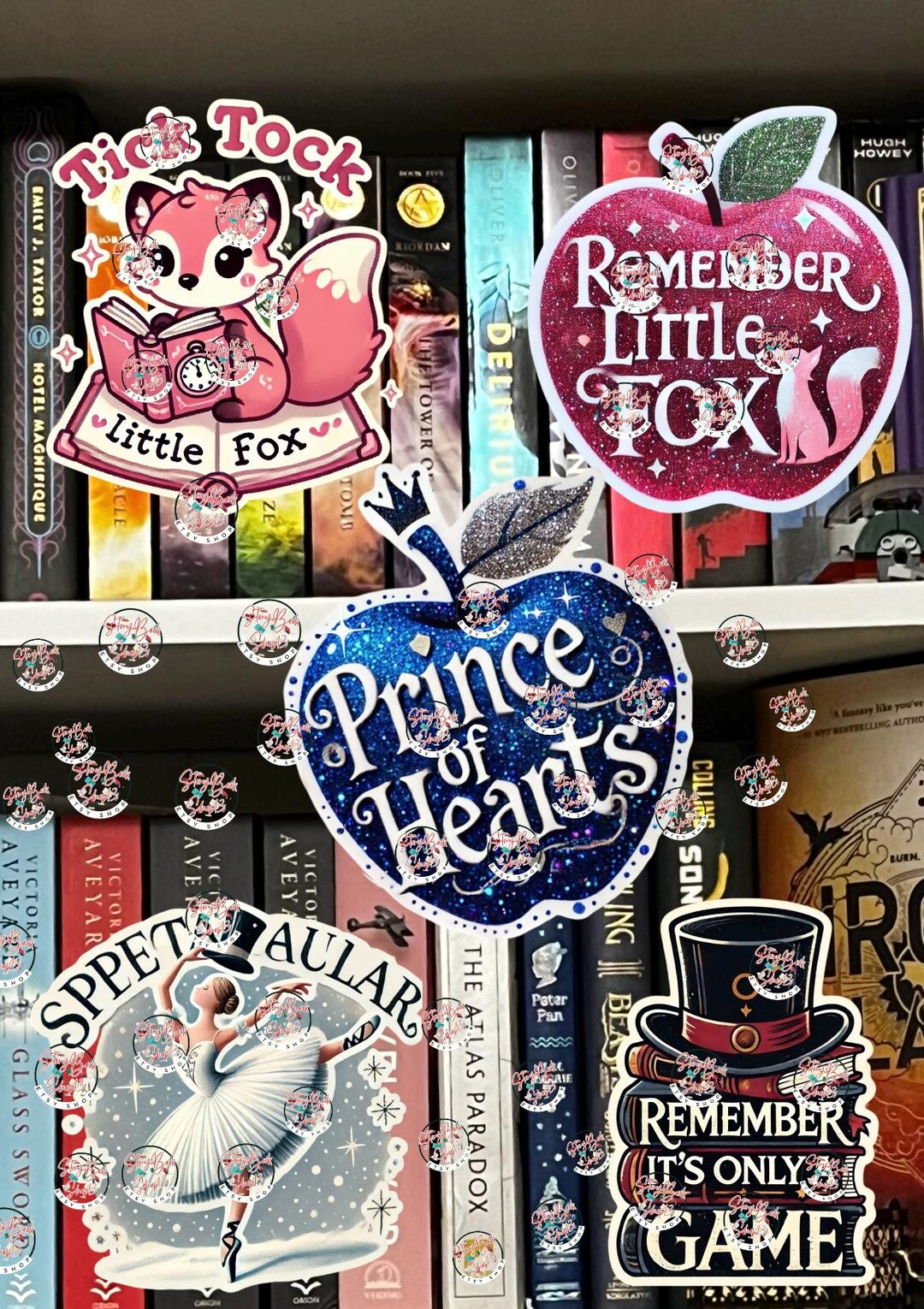 Caraval Universe Sticker Pack of 5 Book Gifts - Etsy