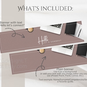 Professional Linkedin Banner Business, Office Background With Phrase ...