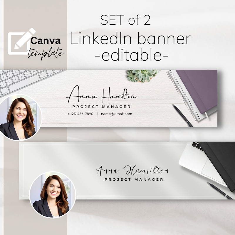 Linkedin Banners Executive - Etsy