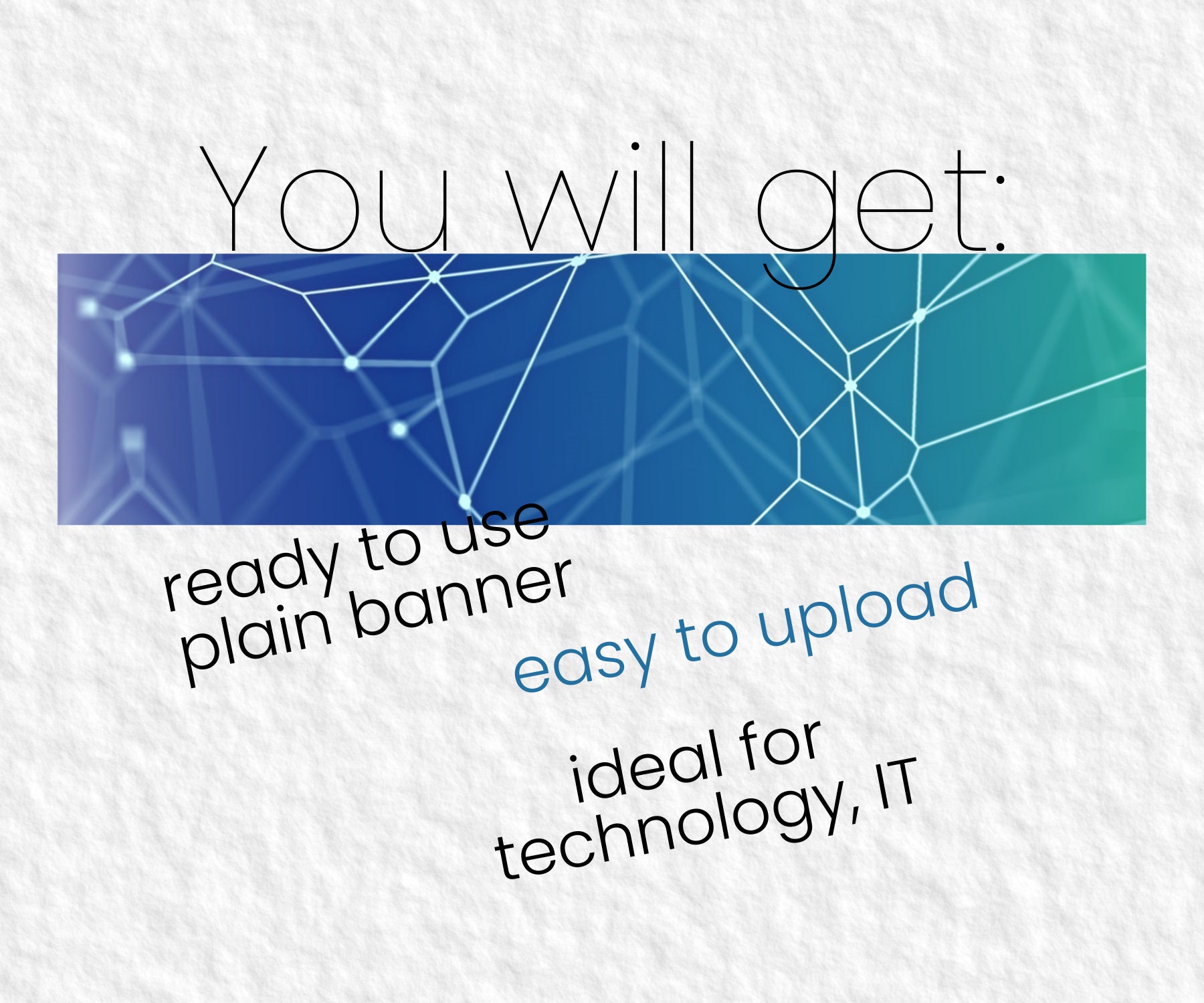 Technology Linkedin Banner: Professional Profile Image (PNG Digital ...