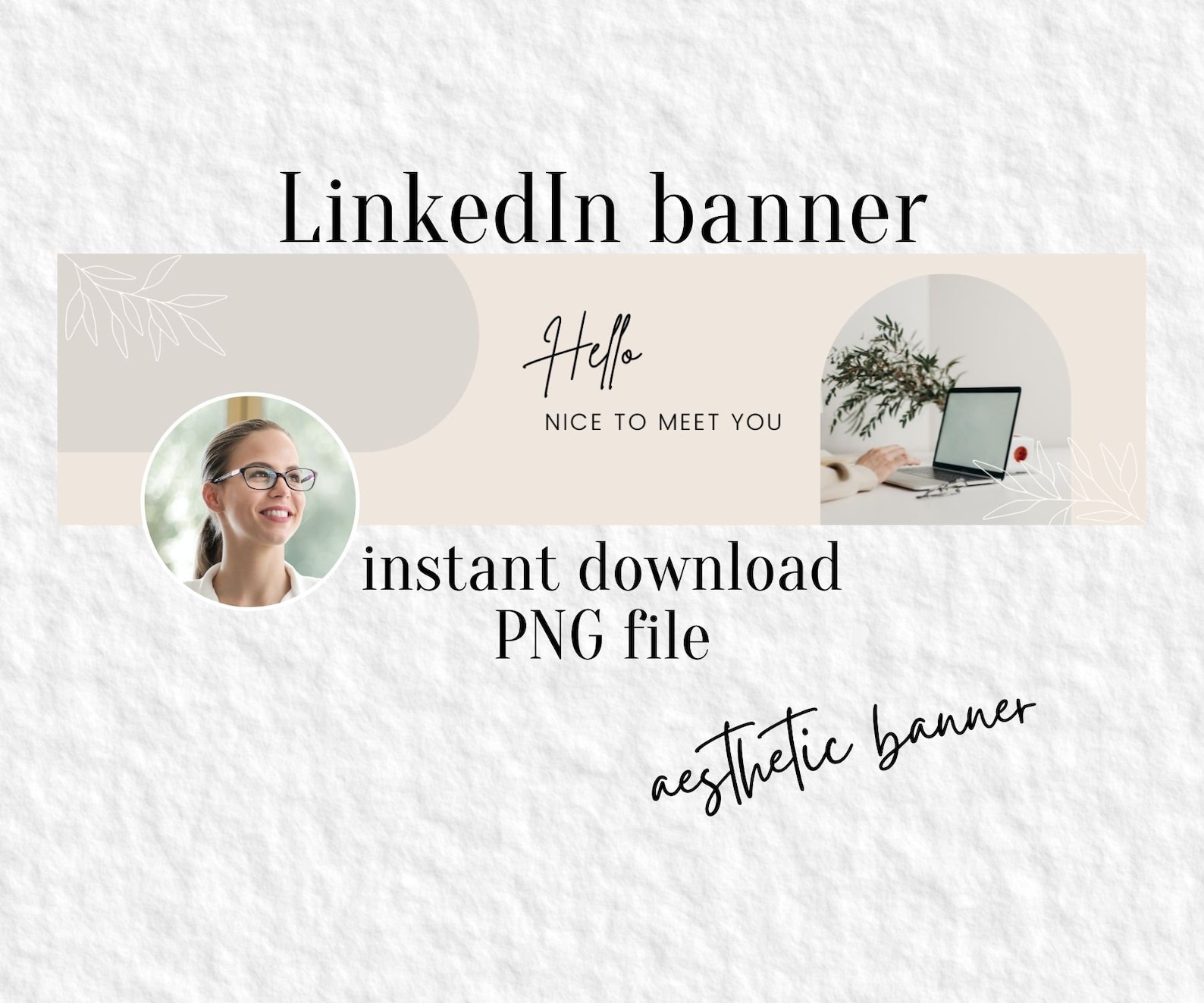 Aesthetic Linkedin Banner for Your Personal Branding on Linkedin ...