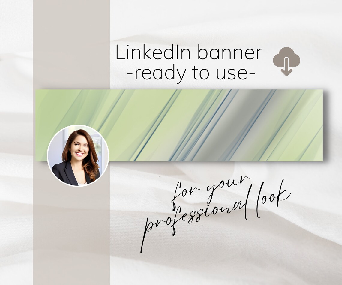 Green Linkedin Background for Your Personal Branding on Linkedin ...