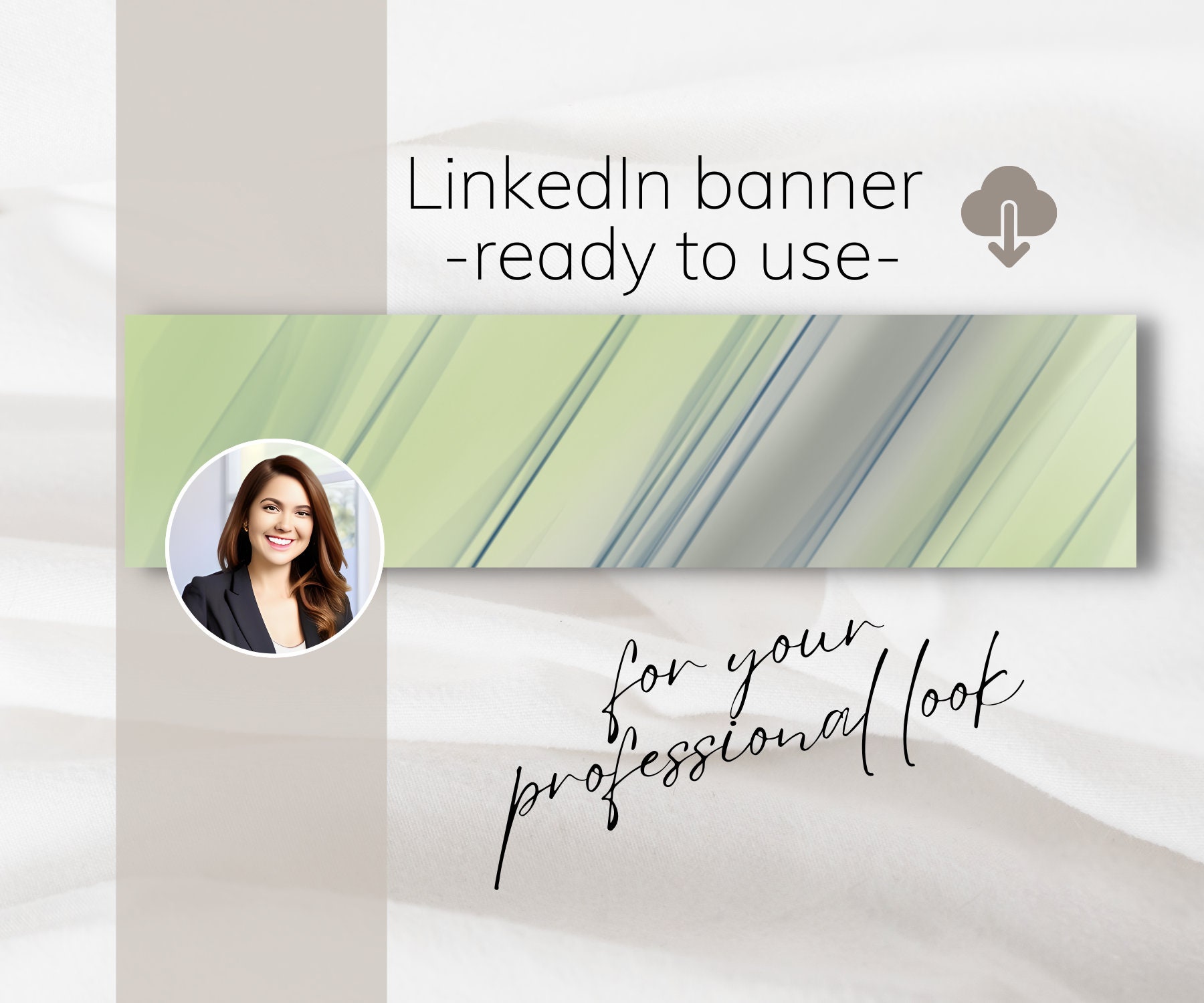 Green Linkedin Background for Your Personal Branding on Linkedin ...