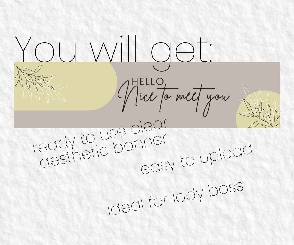 Brown Floral Linkedin Banner for Your Personal Branding on Linkedin ...