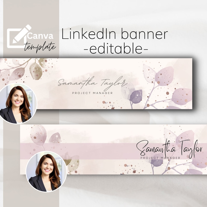 Floral Banner - Etsy