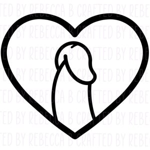 Discreet Wiener Decal, Heart Peen Sticker, Penis, Prank Decal, Penis ...