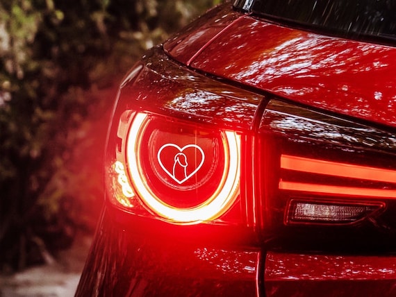 Discreet Wiener Decal Heart Peen Sticker Penis Prank Decal - Etsy