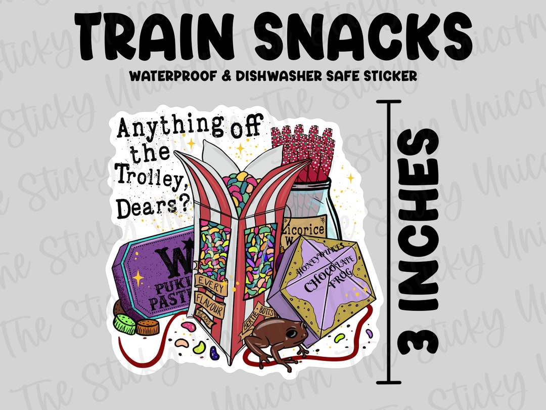 Anything off the Trolley, Dears Sticker, Waterproof Sticker, Express ...
