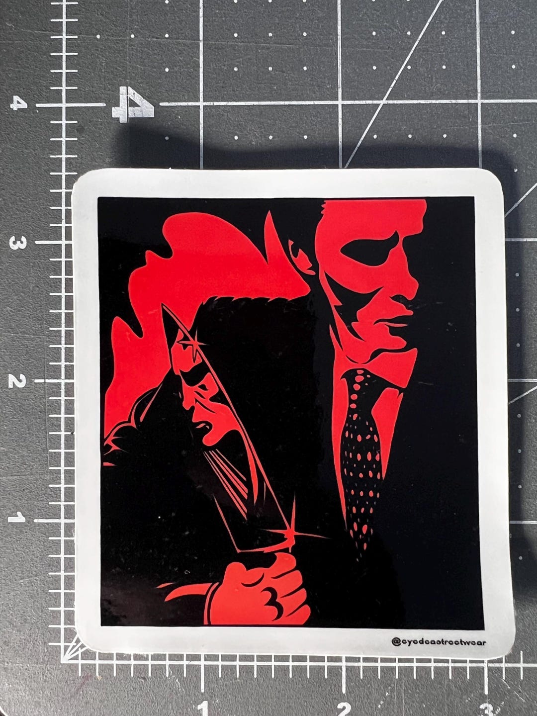 American Psycho Decal (4 Stickers) - Etsy