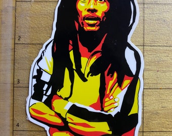 Bob Marley Sticker | Etsy