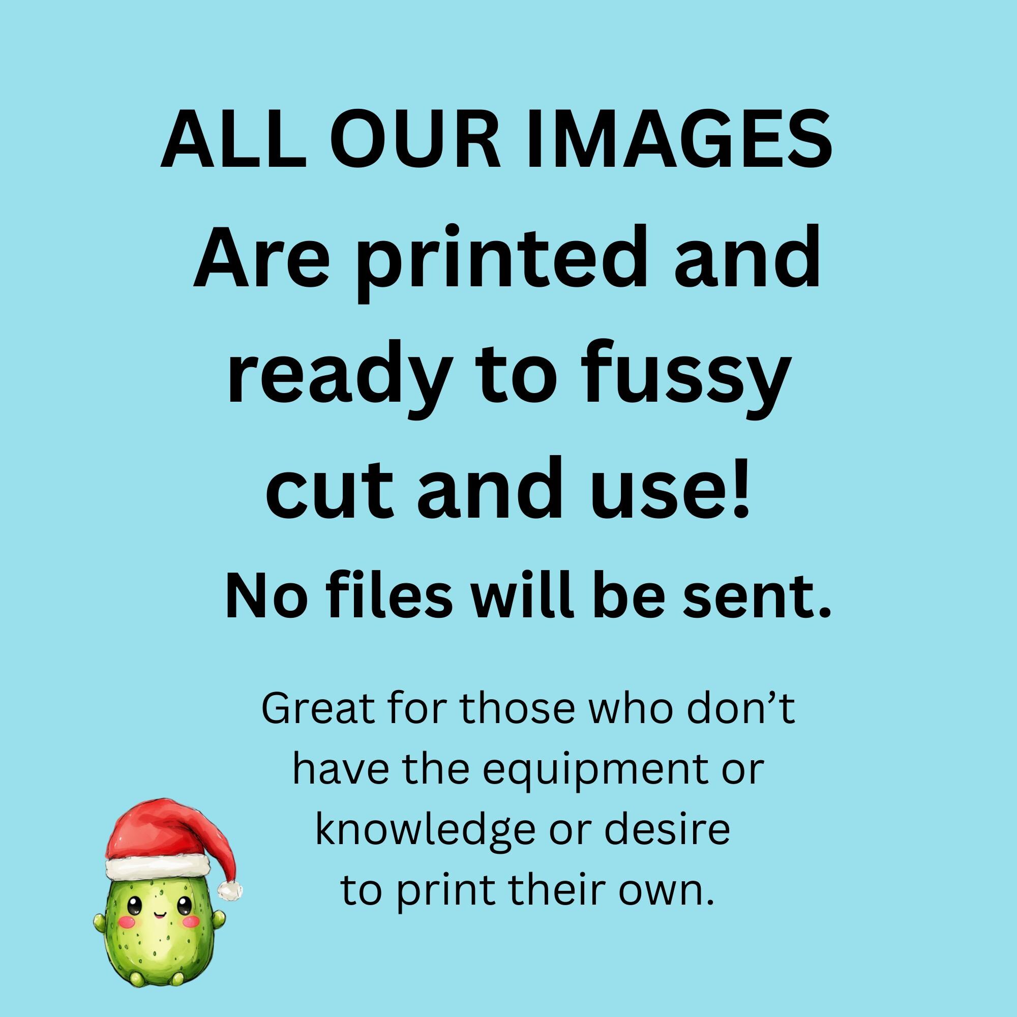 PRINTED Oddly Spooky Embellishments Collage Supply Scrapbook Junk ...