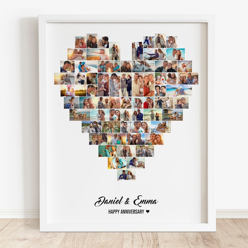 Heart Collage - Etsy