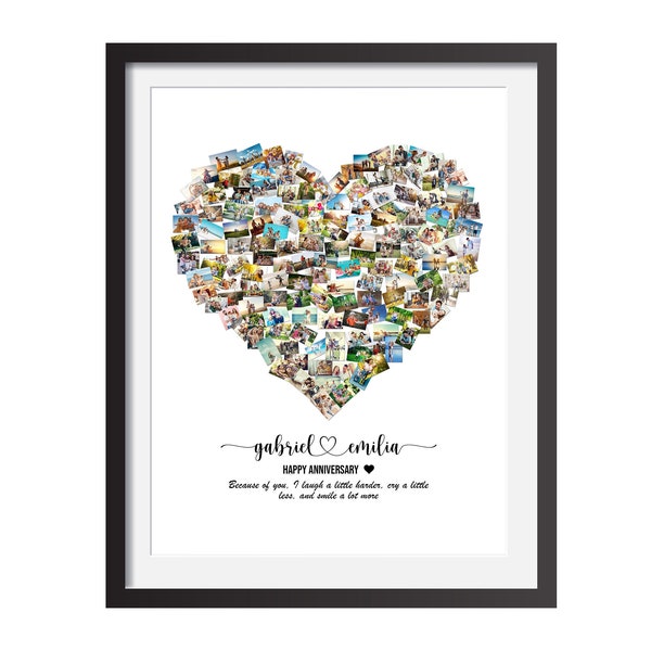 Heart Collage - Etsy