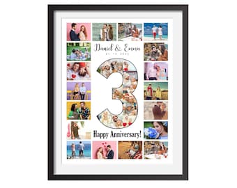 3rd Anniversary Poster - Etsy