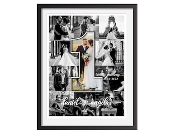 Number 1 Collage - Etsy