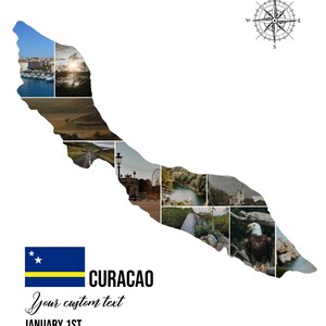 Curacao Map, Digital Curacao Map, Size: Custom. - Etsy